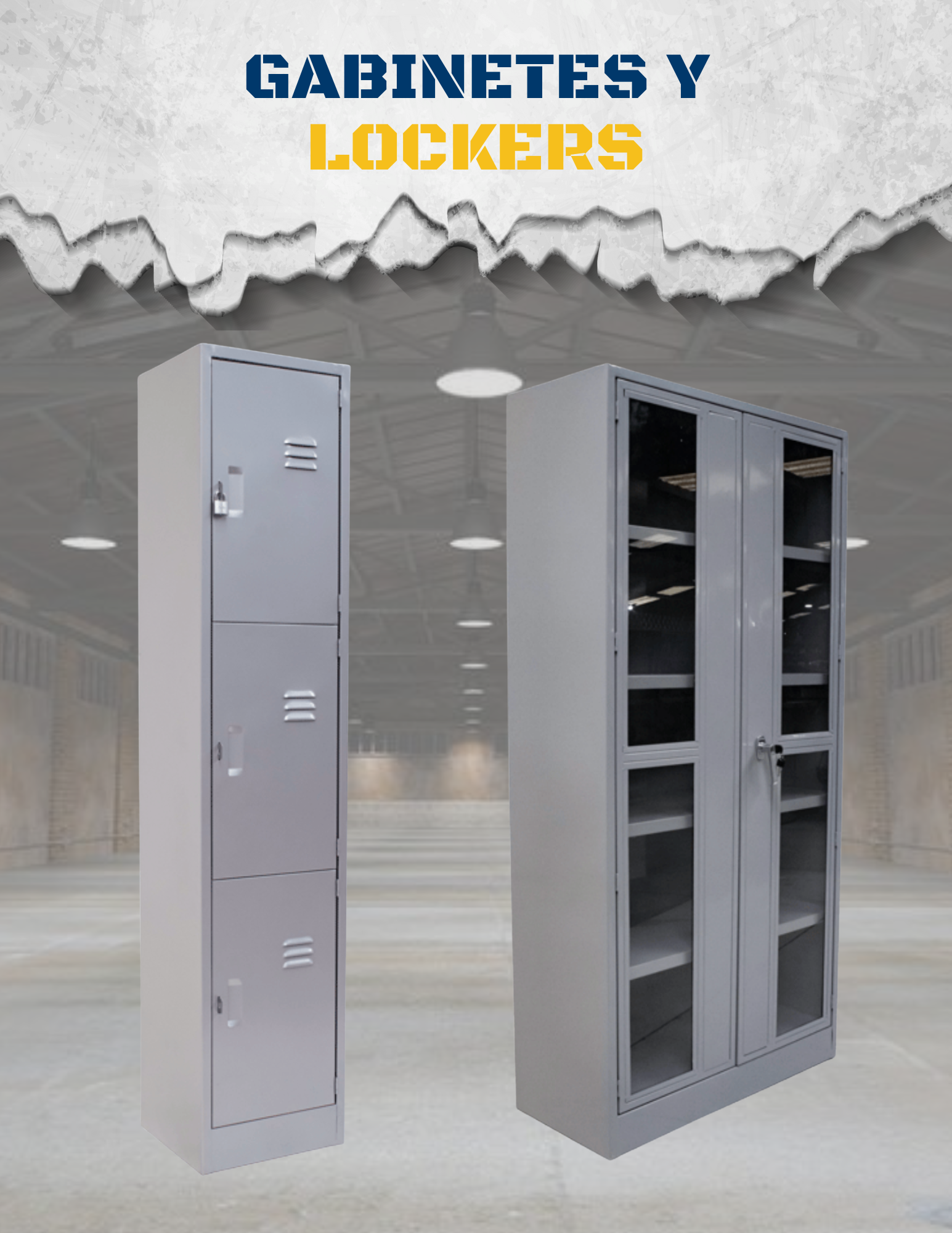 Gabinetes y lockers – EQUIPOS PARA ALMACEN
